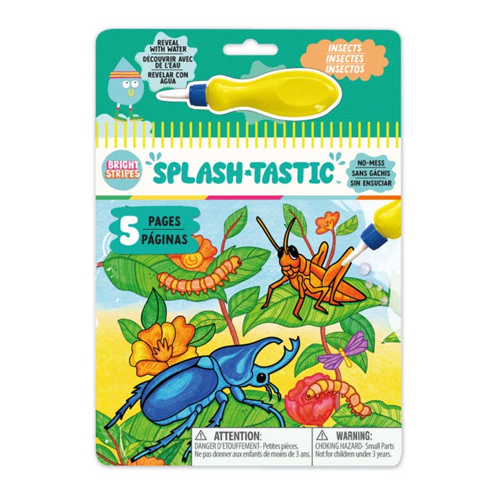 Splash-Tastic Water Reveal Pad Insects – Turner Toys