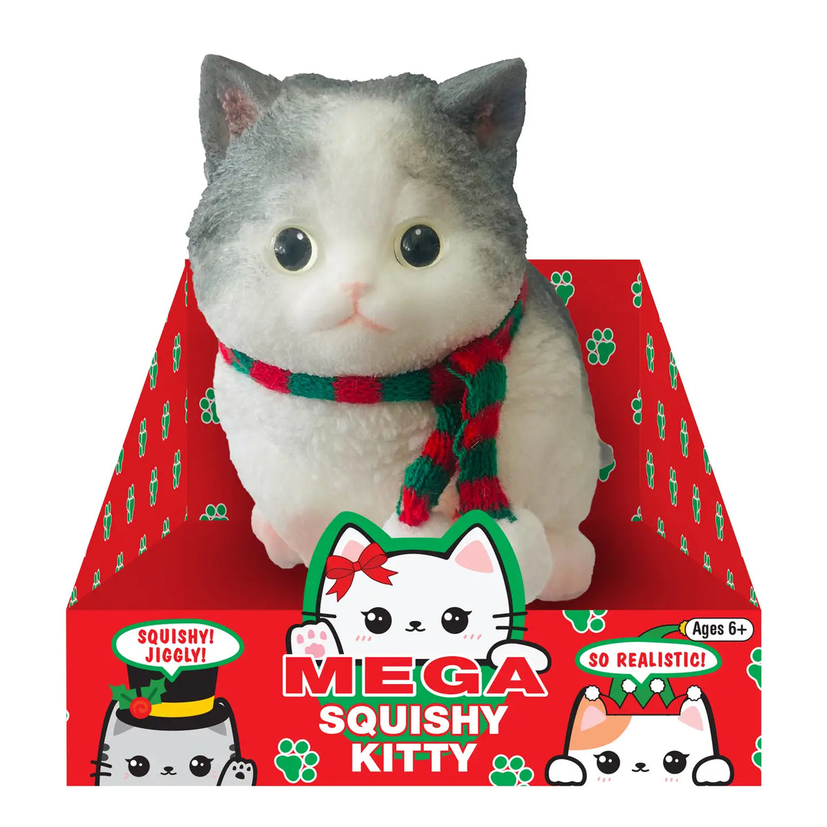 Holiday Mega Squishy Cat – Turner Toys