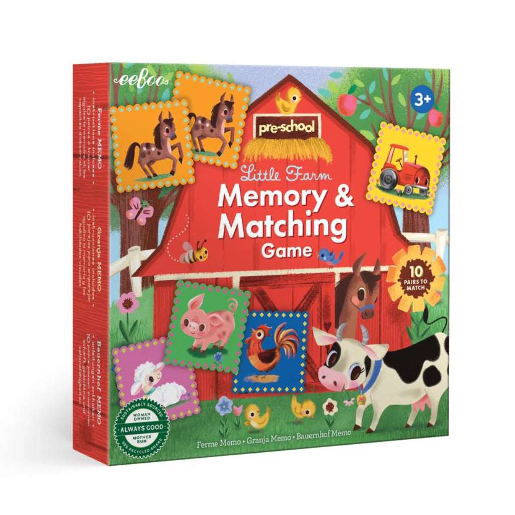 Pre-School Little Farm Matching Game – Turner Toys