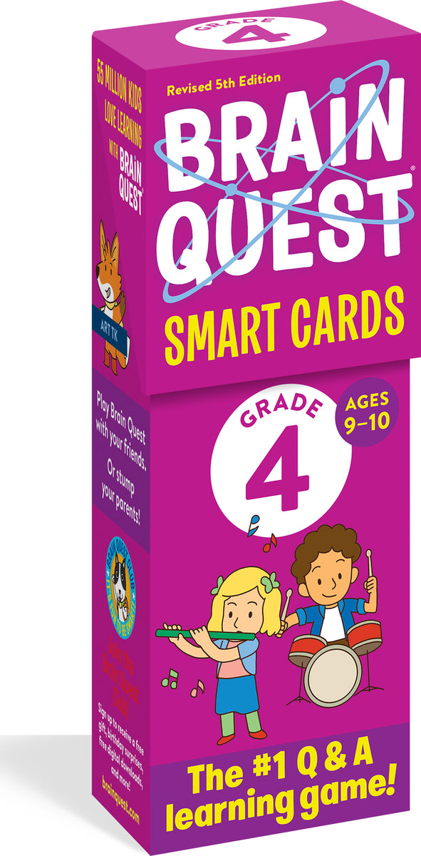 Brain Quest 4th Grade Smart Cards 5th Edition – Turner Toys