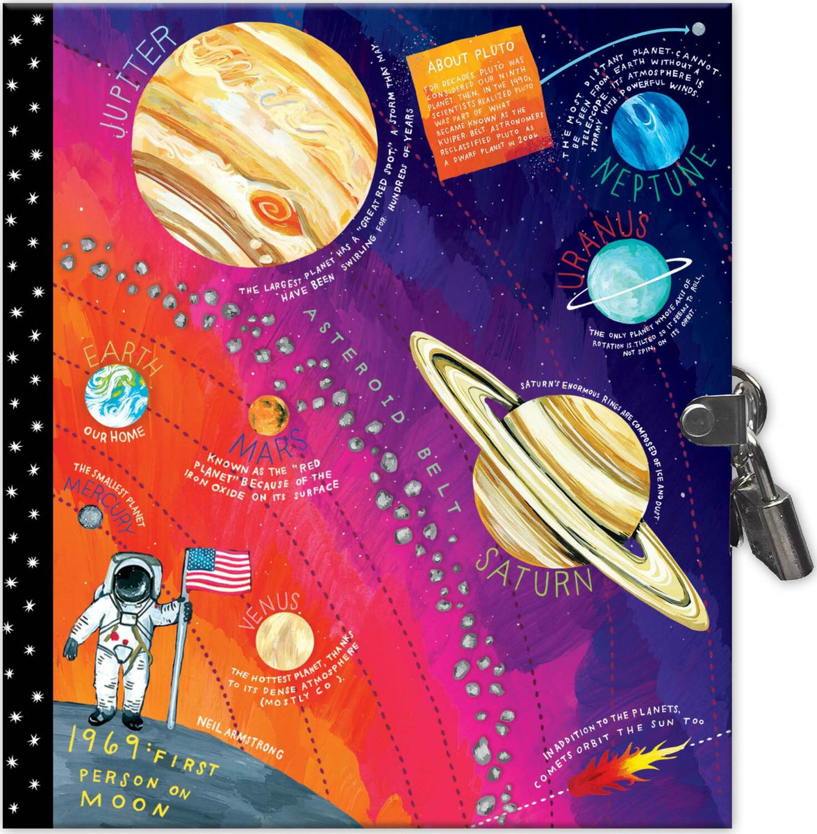 Space Adventure Locking Journal – Turner Toys