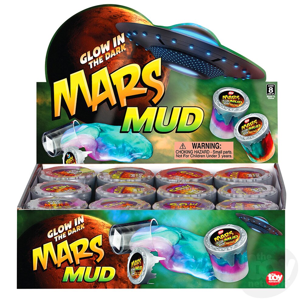 Glow In Dark Mars Mud – Turner Toys