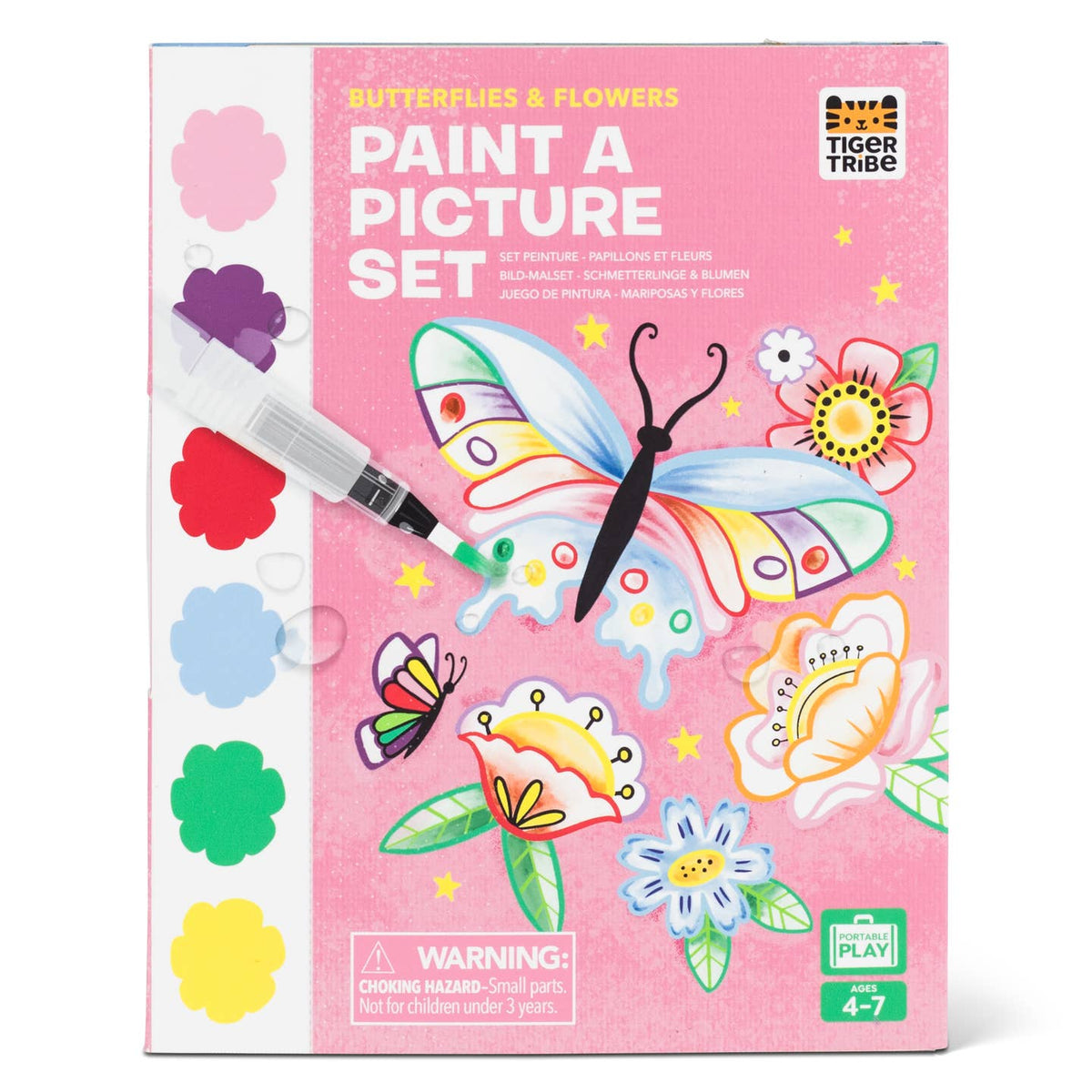 Paint A Picture Set - Butterflies & Flowers – Turner Toys
