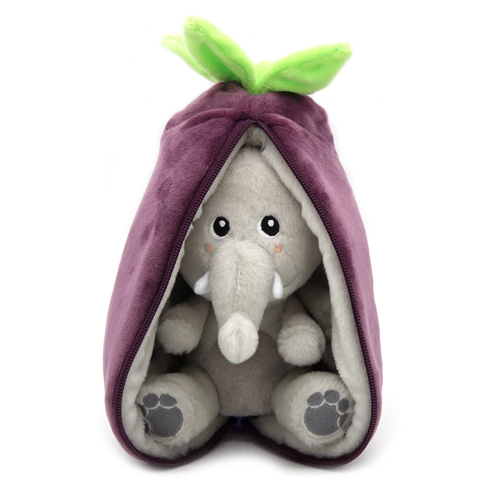 Flipetz Velvet the Elephant & Eggplant – Turner Toys