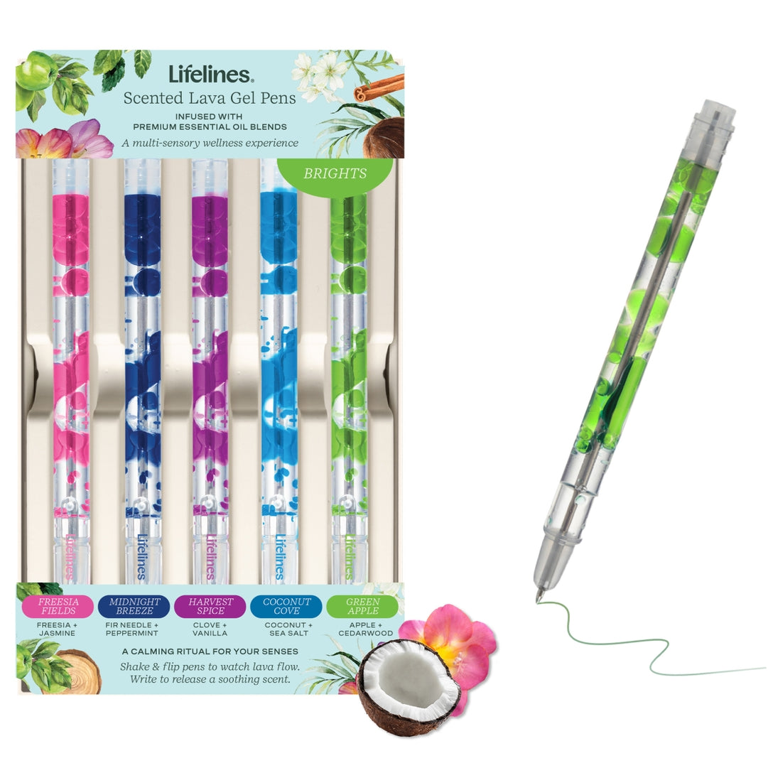 Lifelines Scented Lava Pen Set 5 Pack Brights – Turner Toys