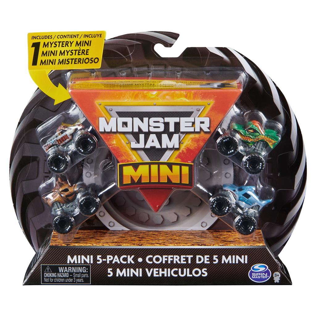 Monster Jam Official Mini 5-Pack – Turner Toys