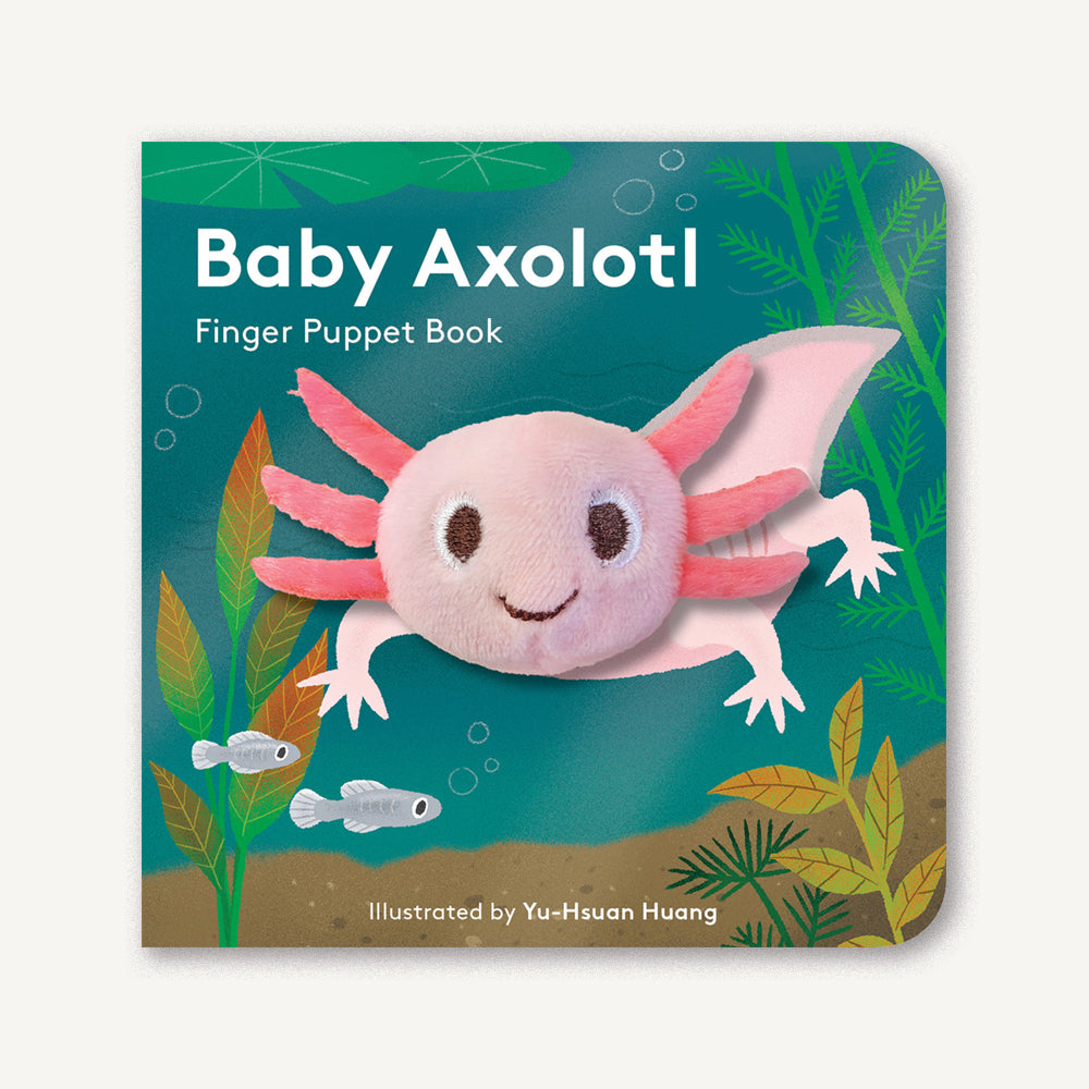Baby Axolotl: Finger Puppet Book – Turner Toys