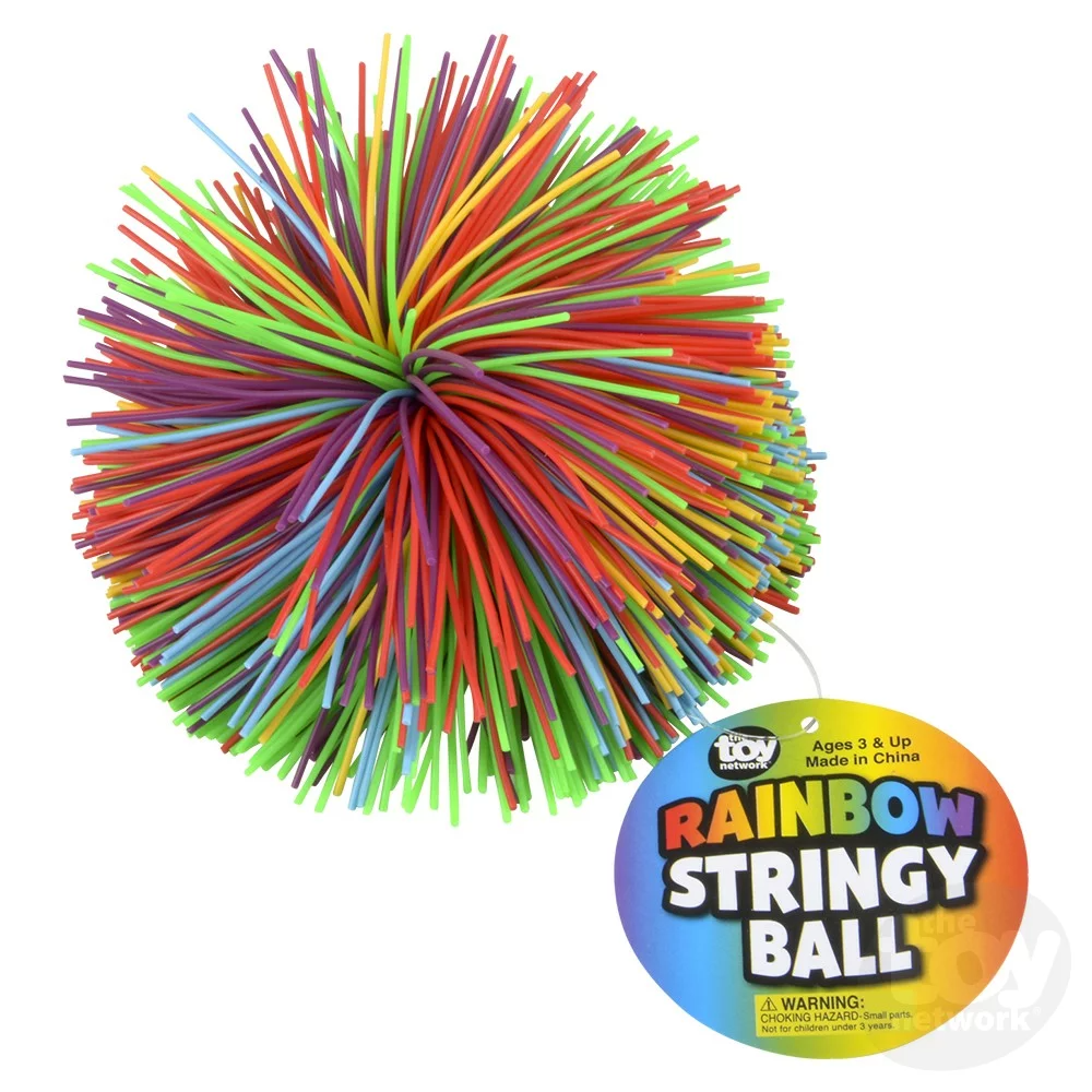 Rainbow Stringy Ball – Turner Toys