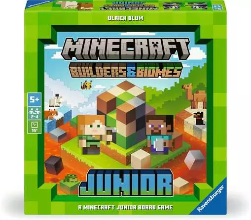 Minecraft Builders & Biomes Junior Game – Turner Toys