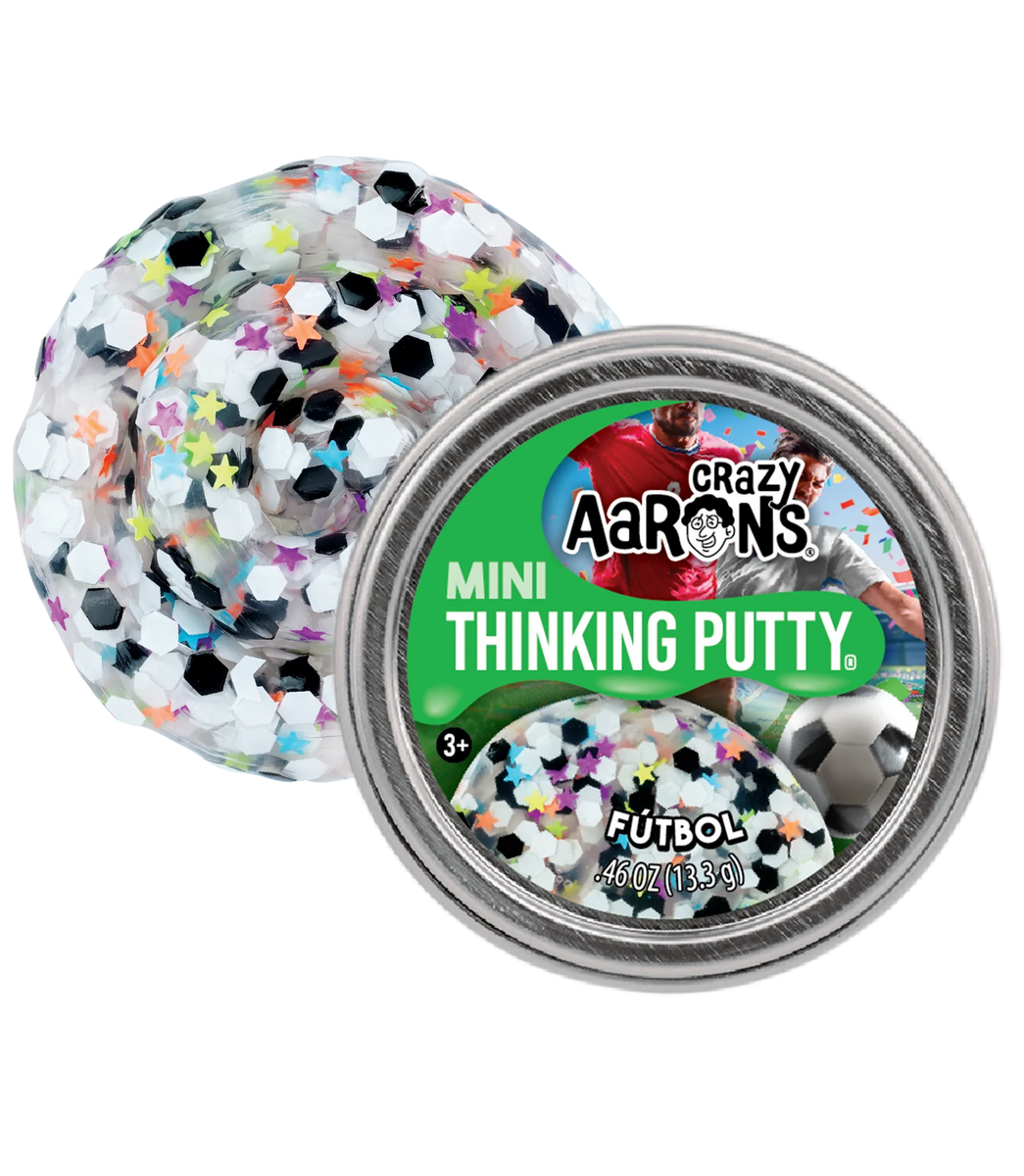 Crazy Aaron Futbol Mini Tin Thinking Putty – Turner Toys