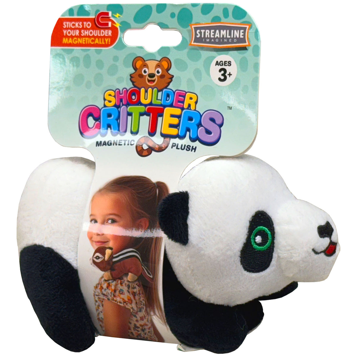 Shoulder Critters Panda – Turner Toys