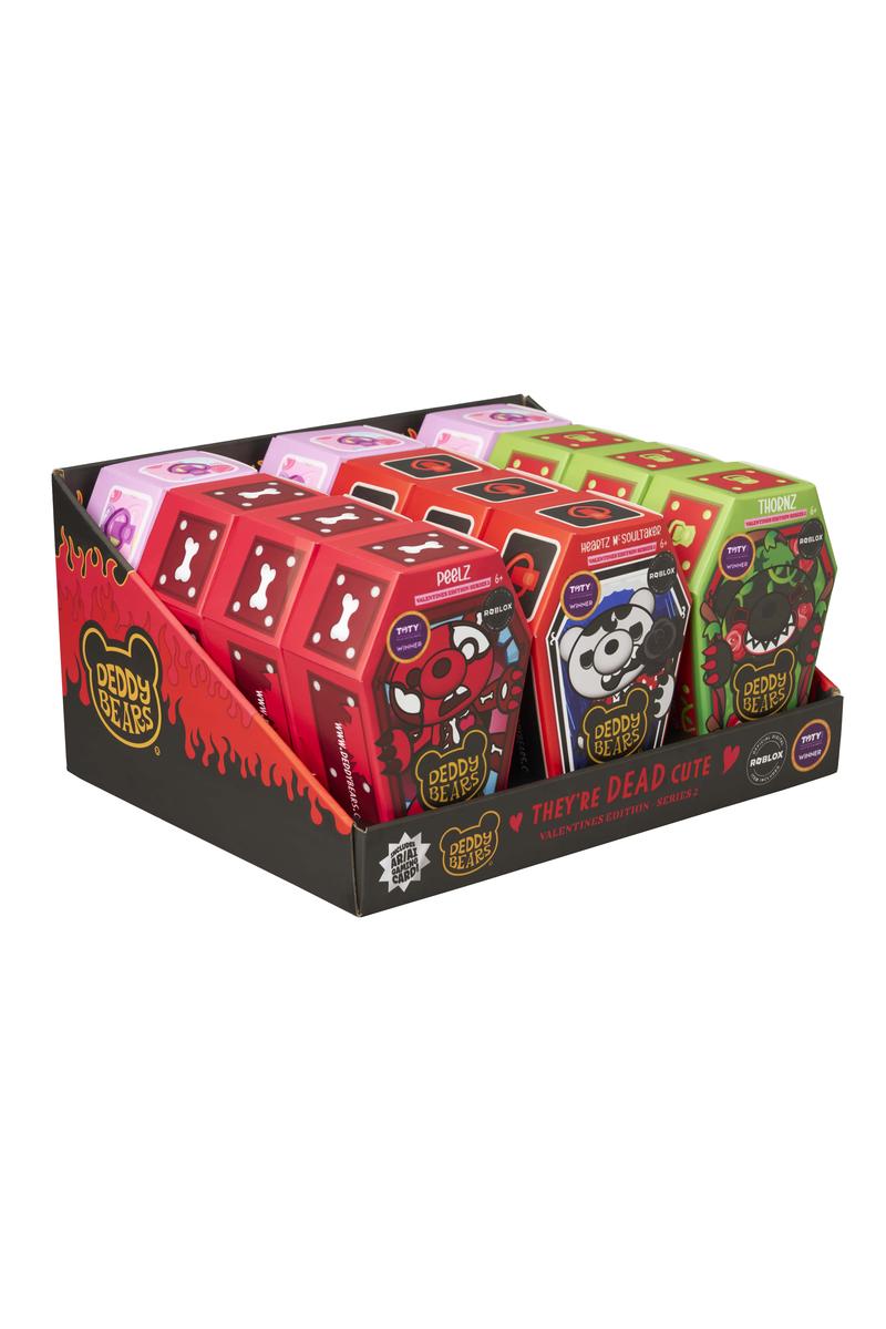 Deddy Bears 5" Coffin Valentines Plush S2 2026 Ast – Turner Toys