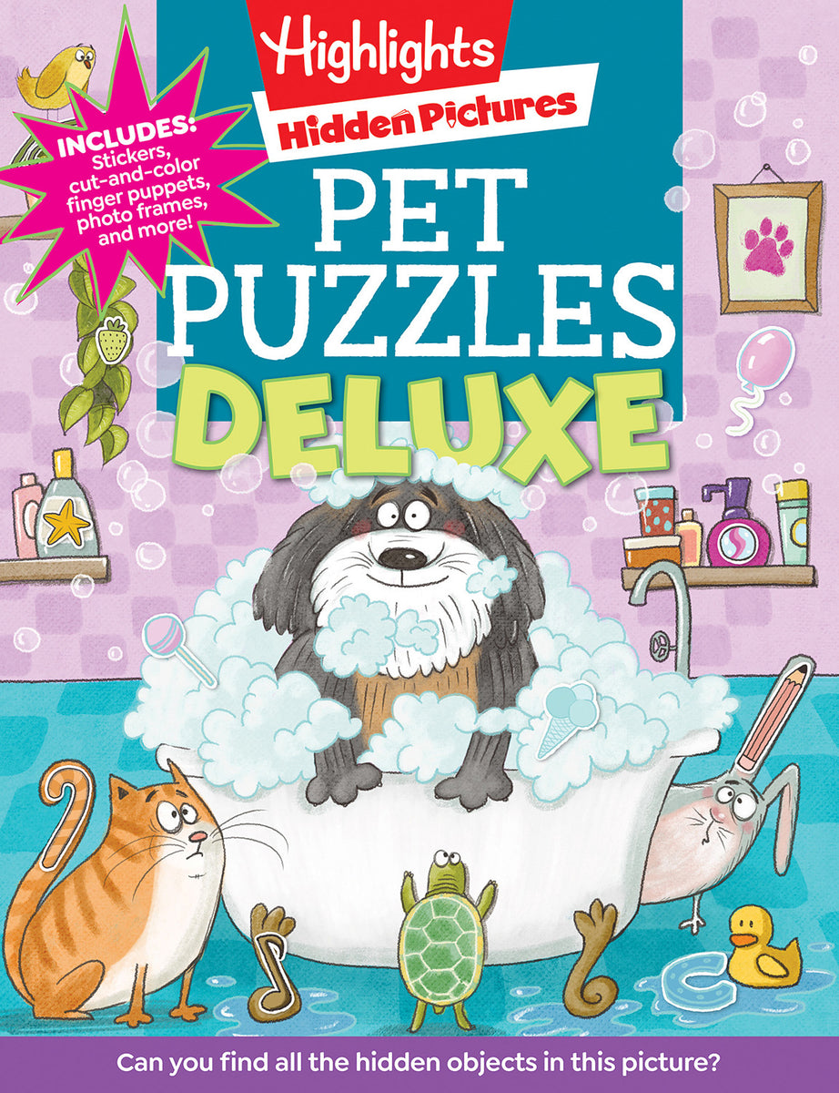 Highlights Hidden Pictures Pet Puzzles Deluxe – Turner Toys