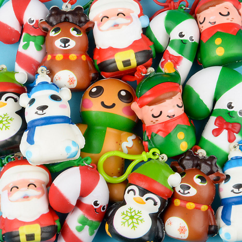 Squish Christmas Character Assortment – Turner Toys