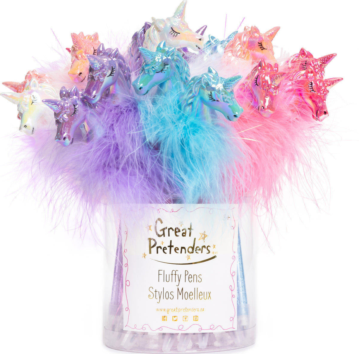 Iridescent Unicorn Pens – Turner Toys