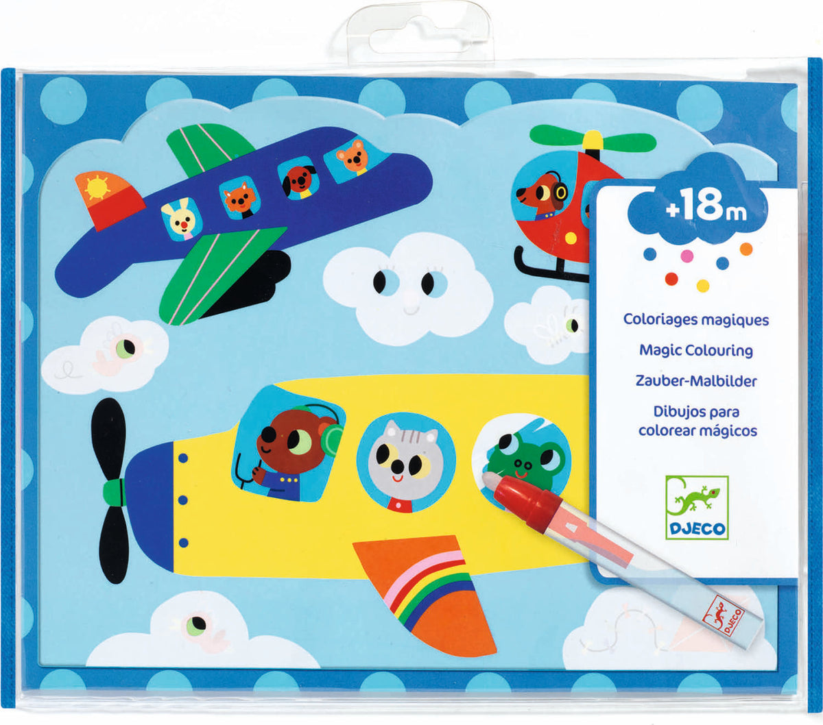 Djeco Magic Coloring: Hidden Sky – Turner Toys