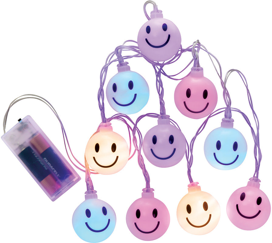 Smiley Face String Lights – Turner Toys