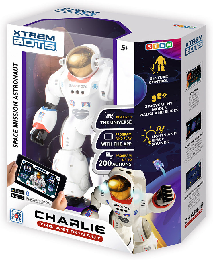 Charlie The Astronaut Progammable Robot – Turner Toys