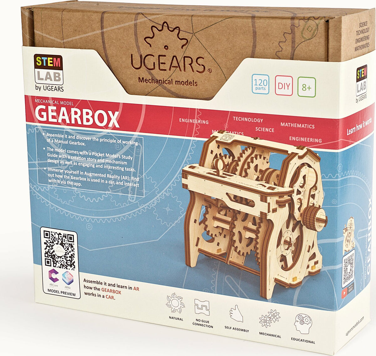 UGears Gearbox Mechanical Model – Turner Toys